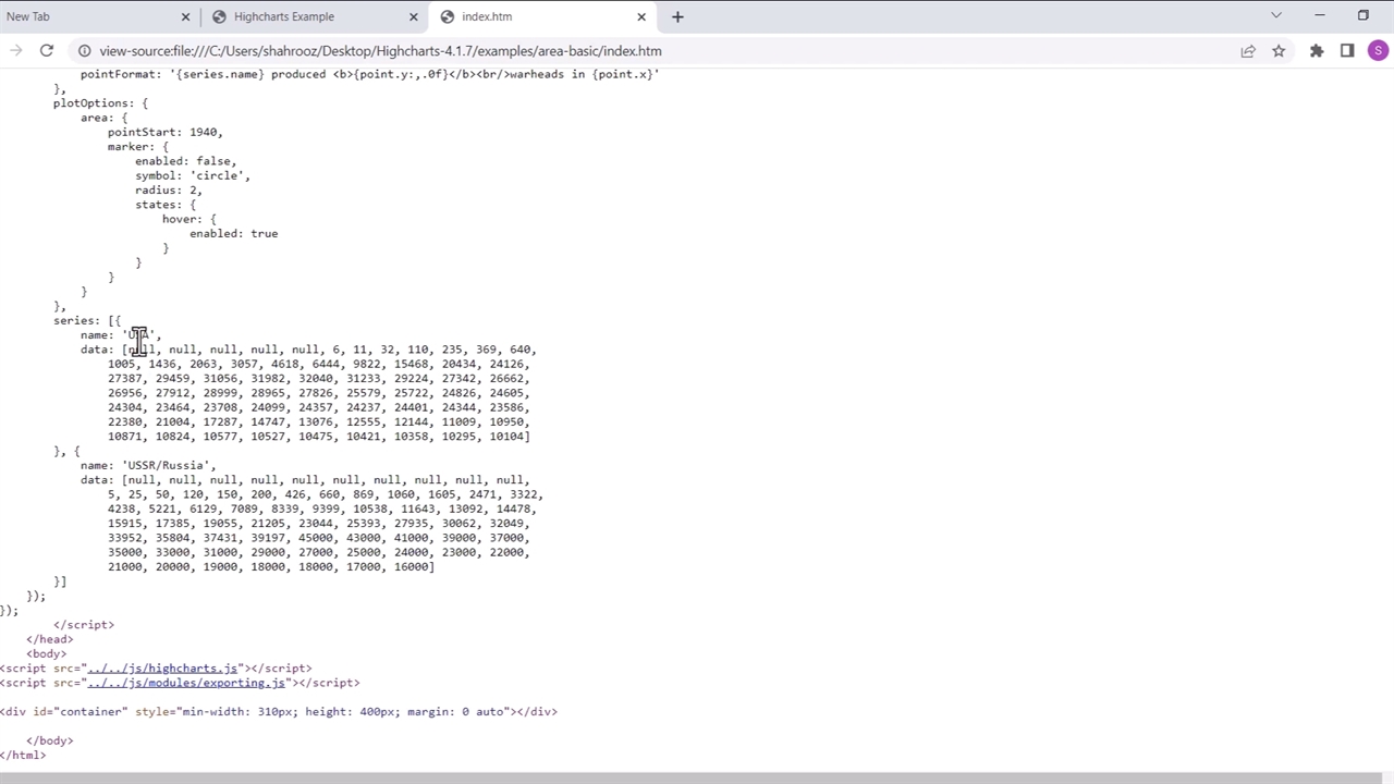 آموزش HighChart در asp.netcore قسمت اول - نماشا
