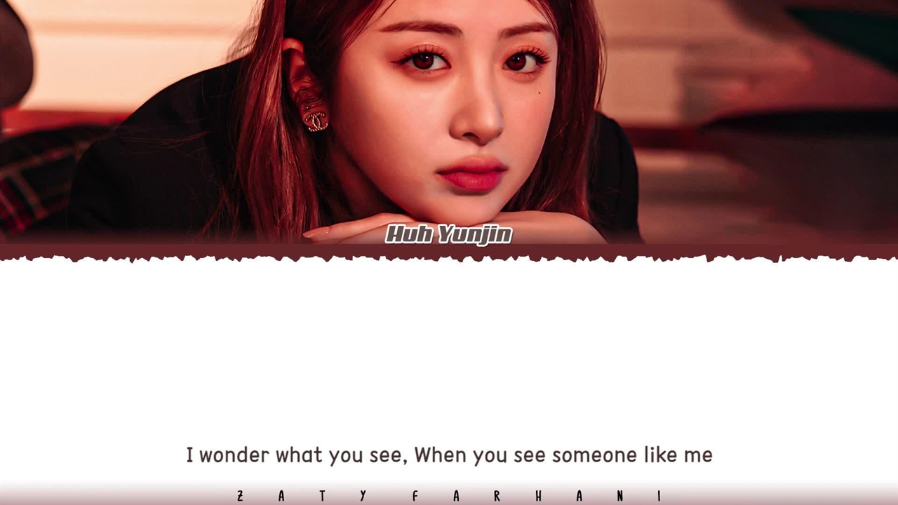 لیریک آهنگ Love You Twice از HUN YUNJIN عضو گروه LE SSERAFIM - نماشا